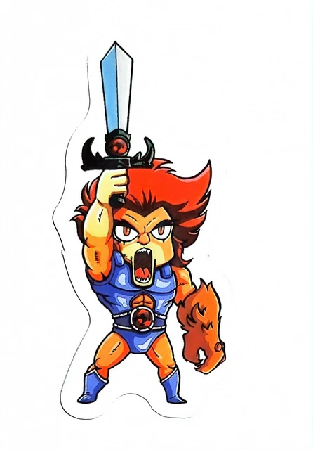 DOPASTICKER Thundercats Lion-O Cheetara Mumm-Ra 80S Cartoon Anime ...