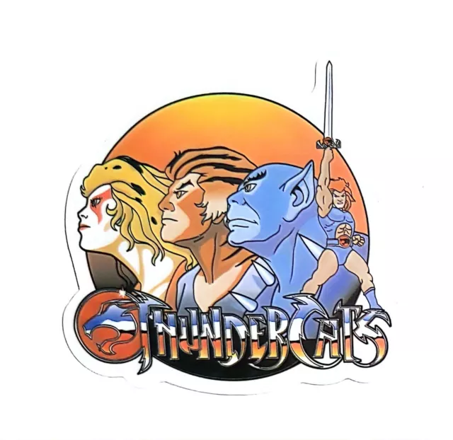 DOPASTICKER Thundercats Lion-O Tygra Cheetara Panthro Mumm-Ra Sticker ...