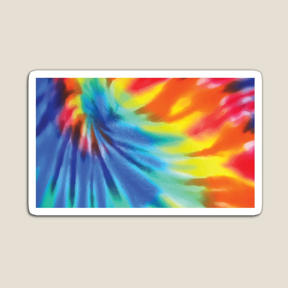 DOPASTICKER Tie Dye Warp Sticker Decorative Laptop, Phone Stickers ...