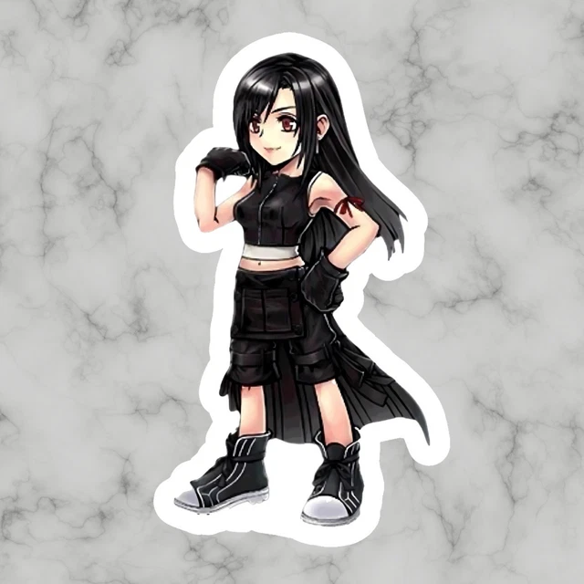 DOPASTICKER Tifa Hartlock, Ps1, Final Fantasy 7, Ff7, Ffvii, Glossy ...