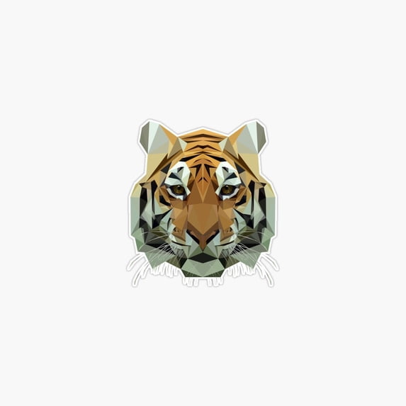 DOPASTICKER Tiger Sticker, Phone Sticker Water Bottle Stickers Car ...