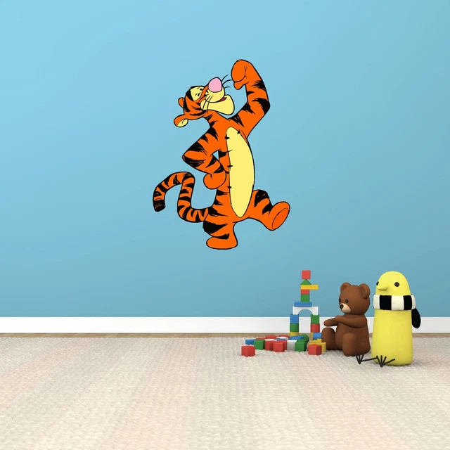 DOPASTICKER Tigger Tiger Winnie Pooh Cartoon Kids Room Wall Decor ...