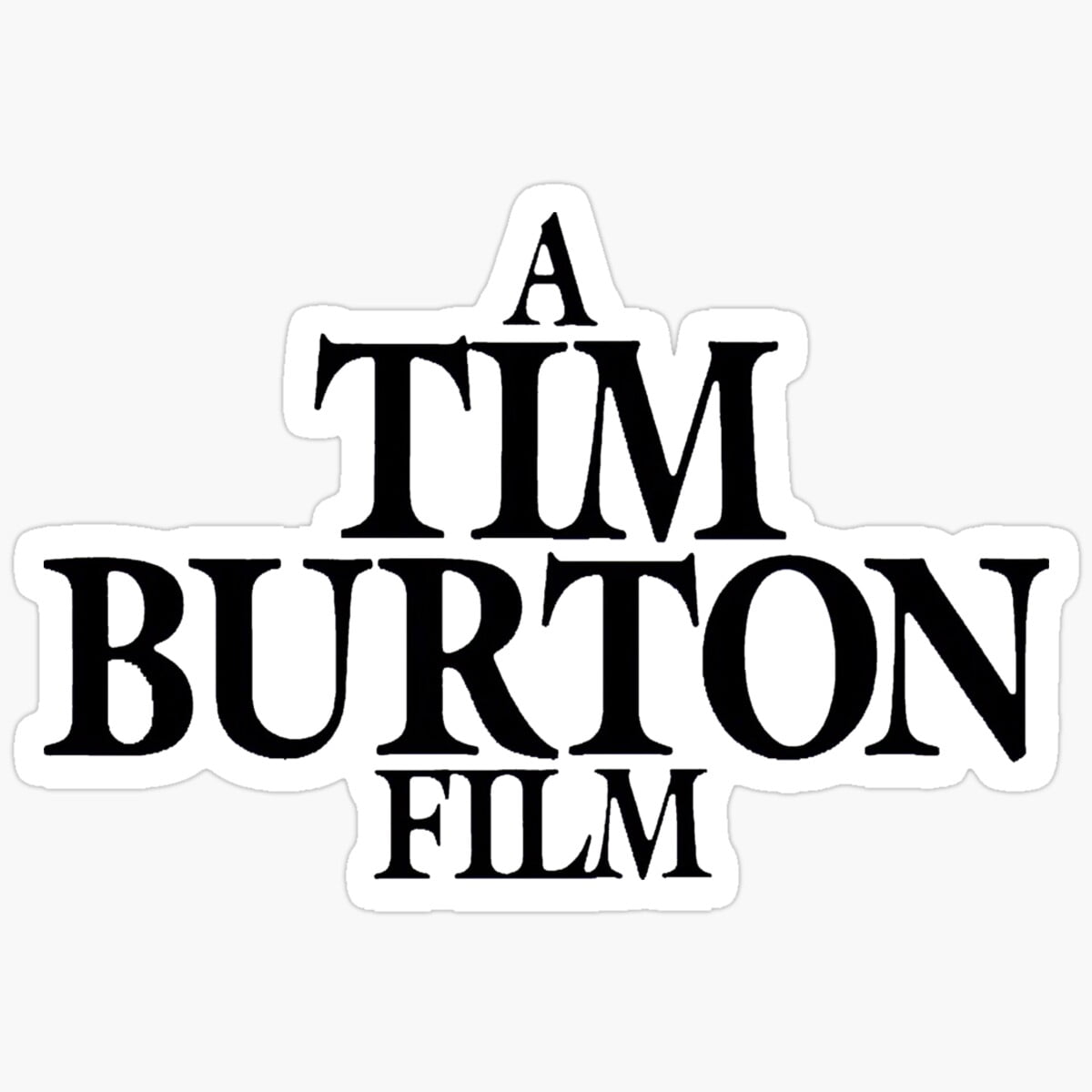 DOPASTICKER A Tim Burton Film Sticker. Gift You - Decorate Laptops ...