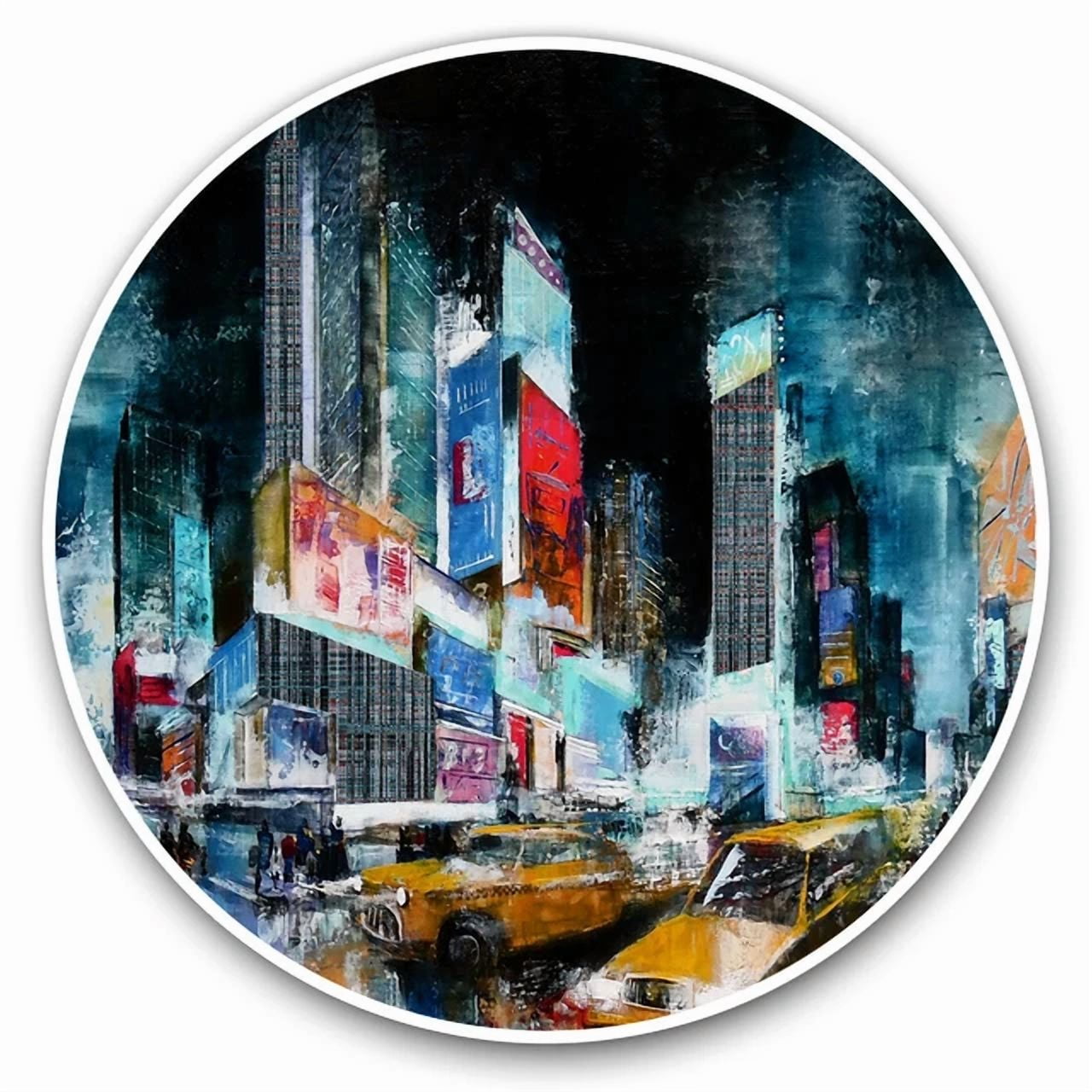 DOPASTICKER Times Square New York City Cool Gift Decorative Laptop ...