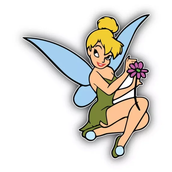 DOPASTICKER Tinker Bell Cartoon Sticker Decal Phone Decal Water Bottle ...