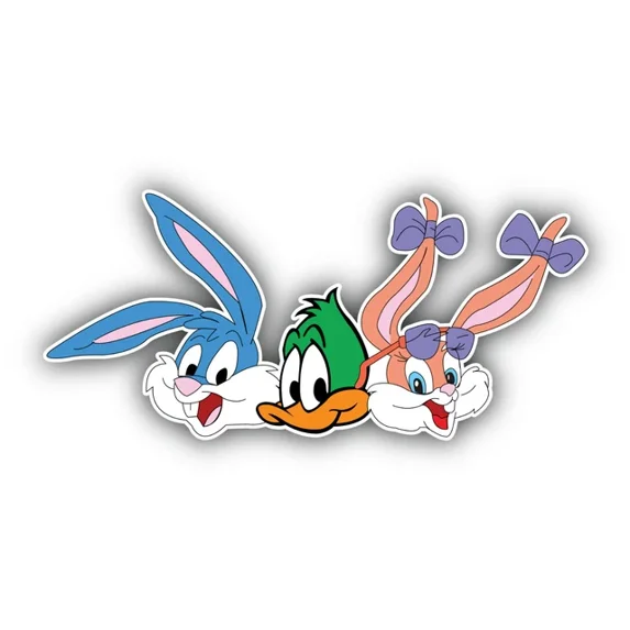 DOPASTICKER Tiny Toon Adventures Cartoon Sticker Decal Phone Decal ...