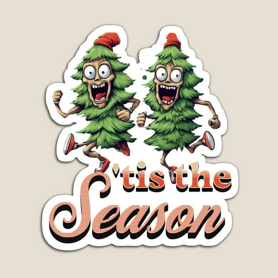 DOPASTICKER Tis The Season - Almost Chris.Tmas - Tis The Most Wonderful ...