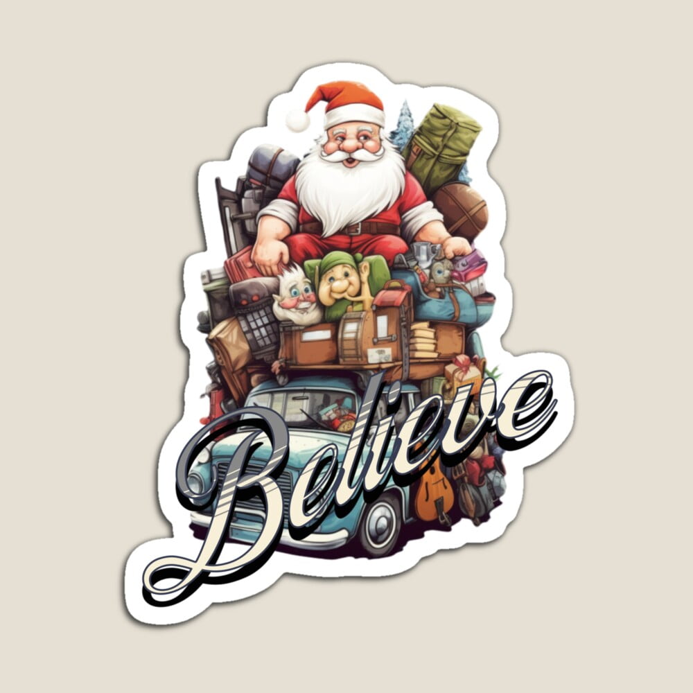 DOPASTICKER Tis The Most Wonderful Time Of The Year - San.Ta Nightmare ...