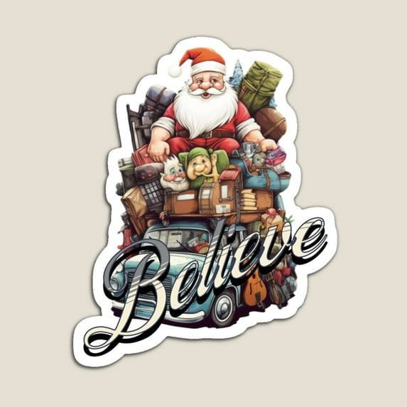 DOPASTICKER Tis The Most Wonderful Time Of The Year - San.Ta Nightmare ...