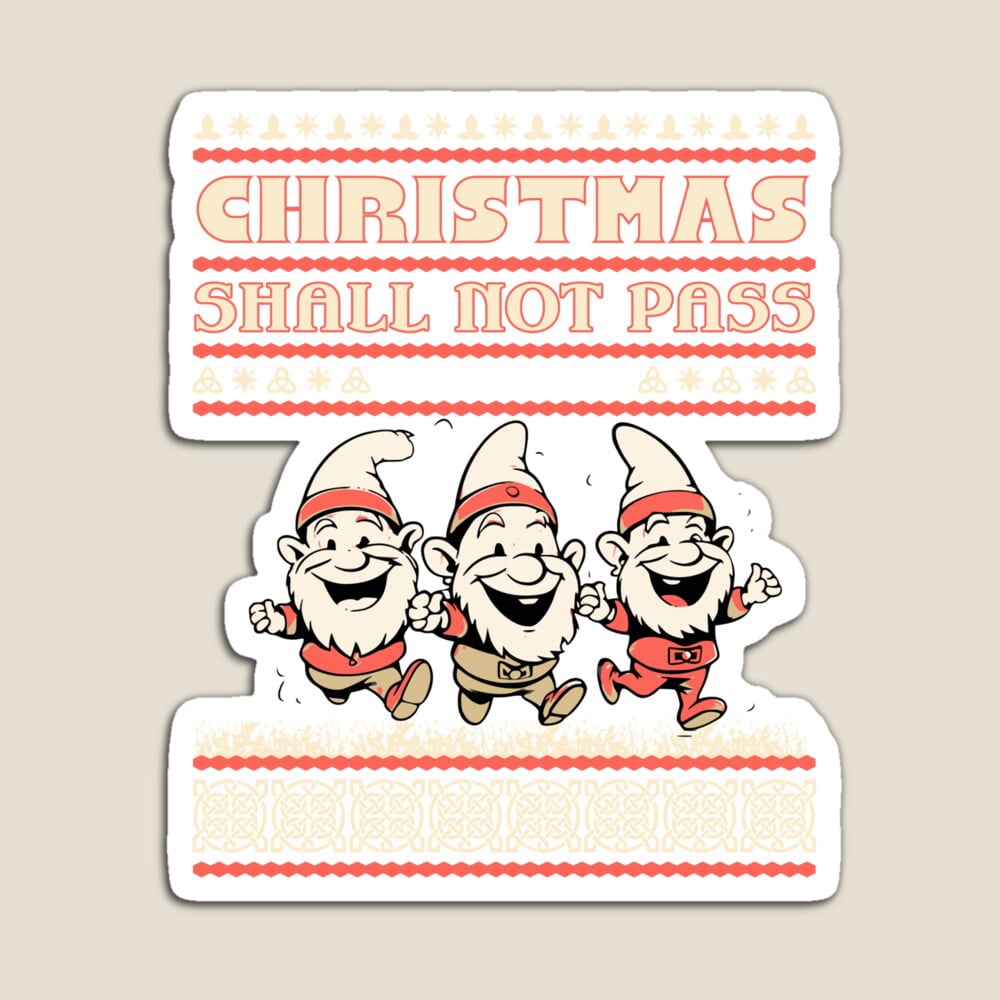 DOPASTICKER Tis The Most Wonderful Time Of The Year - San.Ta Nightmare ...