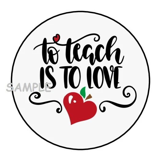 DOPASTICKER To Teach Is To Love Stickers Teacher Gifts Phone Decal ...