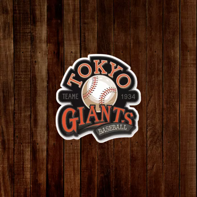 DOPASTICKER Tokyo Giants 1934 Japanese Baseball Team Emblem Sticker ...