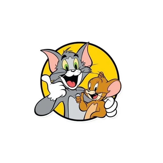 DOPASTICKER Tom And Jerry Sticker, Water Bottle Sticker Laptop Sticker ...