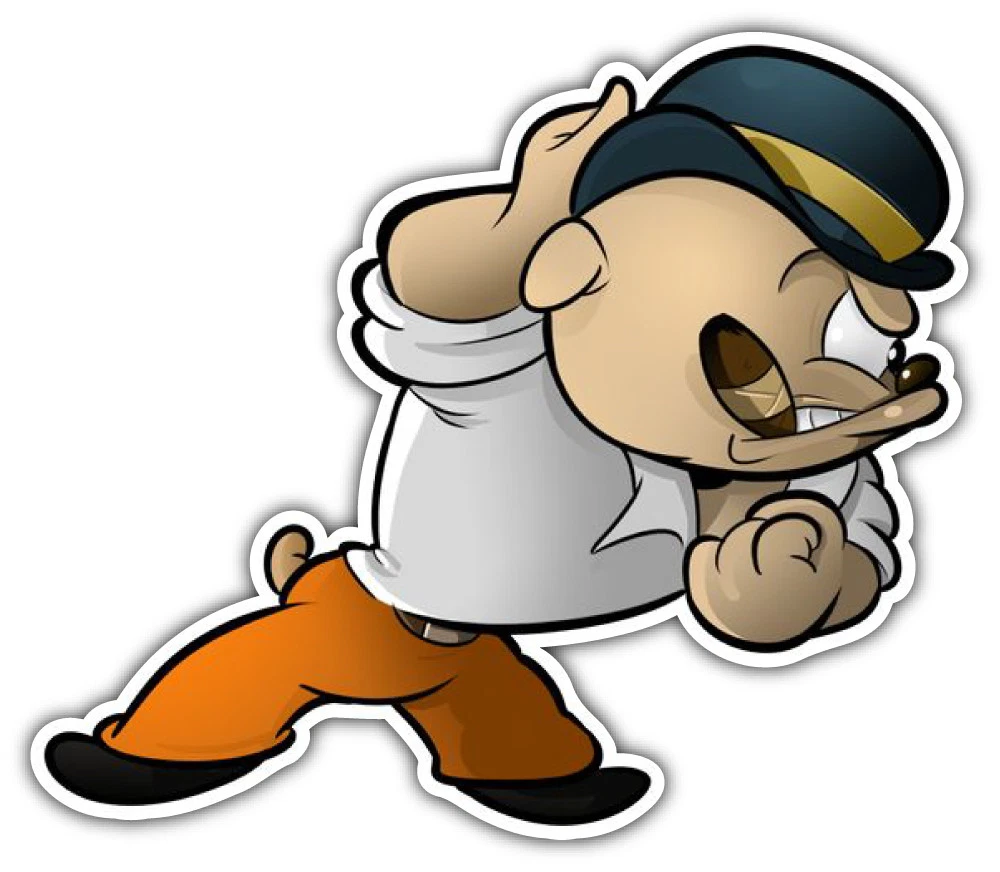 DOPASTICKER Tough Character Car Bumper Sticker Gift You - Decorative ...
