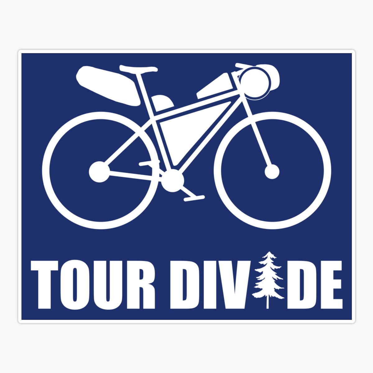 DOPASTICKER Tour Divide Bik.Epacking Sticker, Phone Sticker Car Sticker ...