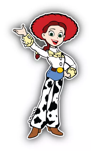 DOPASTICKER Toy Story Cartoon Jessie Sticker Decal Phone Decal Water ...