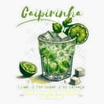 DOPASTICKER Traditional Brazilian Caipirinha Sticker, Vintage Or ...
