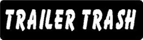 DOPASTICKER Trailer Trash Sticker Hard Hat Sticker Phone Decal Water ...