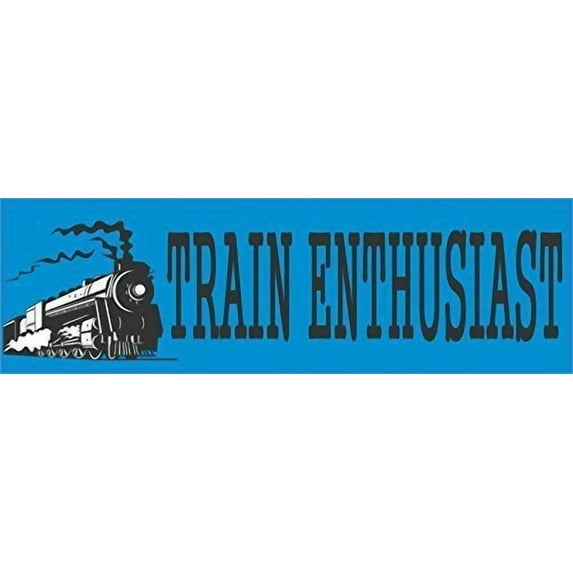 DOPASTICKER Train Enthusiast Stickers Car Sticker Phone Sticker, Latop ...