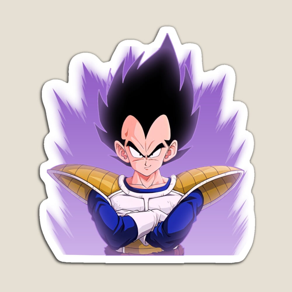 DOPASTICKER Train Insaiyan Saiyan Saga Vegeta Db,Dbz,Dbgt,Dbs, Phone ...