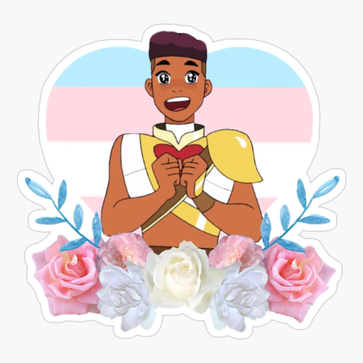 DOPASTICKER Trans Icon Bow Sticker, Phone Sticker Car Stickers, Birthday Gift - Walmart.com