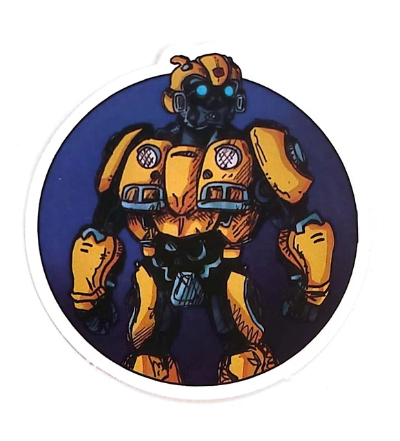 DOPASTICKER Transformers Bumblebee Sticker Phone Decal Water Bottle ...