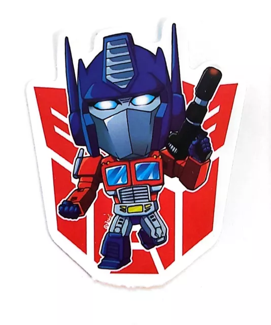 DOPASTICKER Transformers Optimus Prime Sticker Phone Decal Water Bottle ...