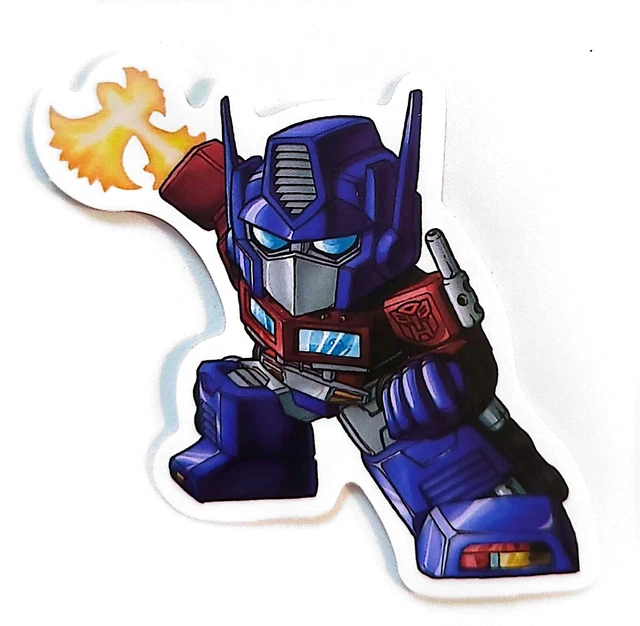 DOPASTICKER Transformers Optimus Prime Sticker Phone Decal Water Bottle ...