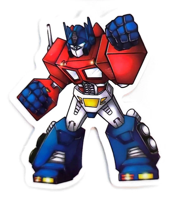 DOPASTICKER Transformers Optimus Prime Sticker Phone Decal Water Bottle ...