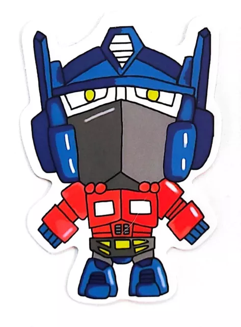 DOPASTICKER Transformers Optimus Prime Sticker Phone Decal Water Bottle ...