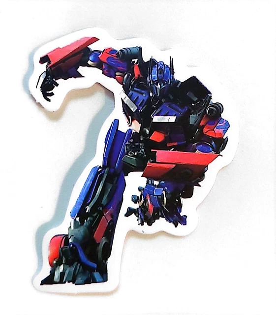 DOPASTICKER Transformers Optimus Prime Sticker Phone Decal Water Bottle ...