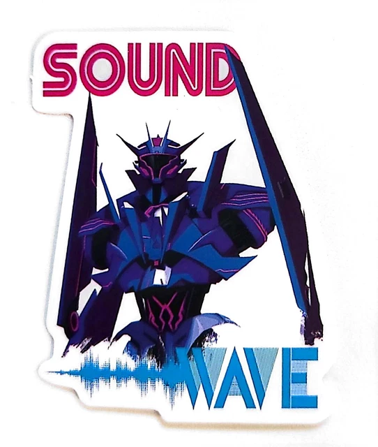 DOPASTICKER Transformers Soundwave Sticker Phone Decal Water Bottle ...