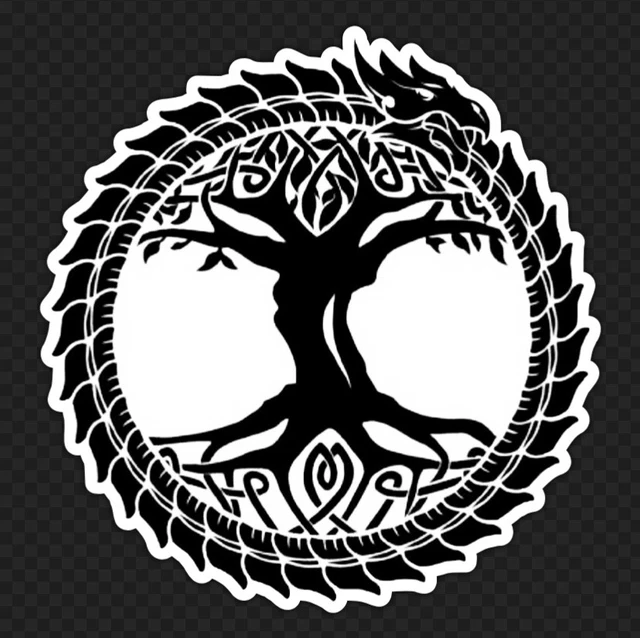 DOPASTICKER Tree Of Life Celtic Sticker Druid Irish Ireland Lore ...