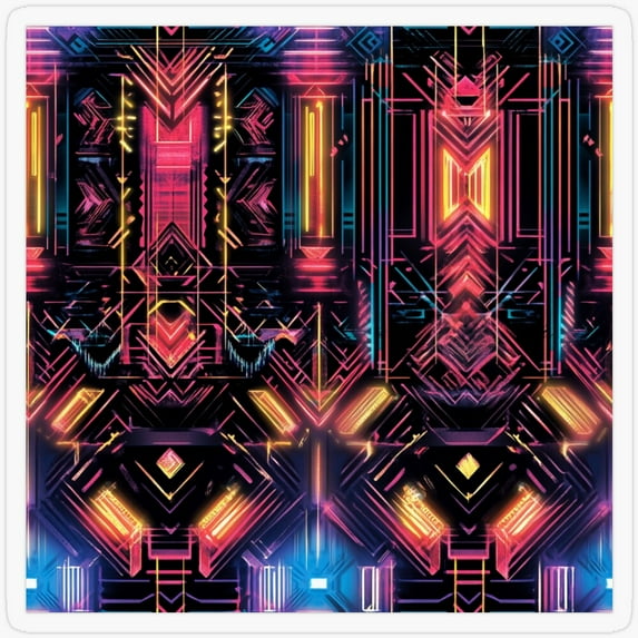 DOPASTICKER Tribal Heritage Of The Future Sticker Phone Decal Water ...