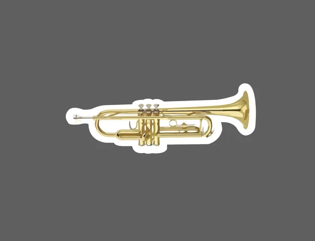 DOPASTICKER Tru.Mpet Sticker Band Jazz Music Band Sticker Phone Sticker ...