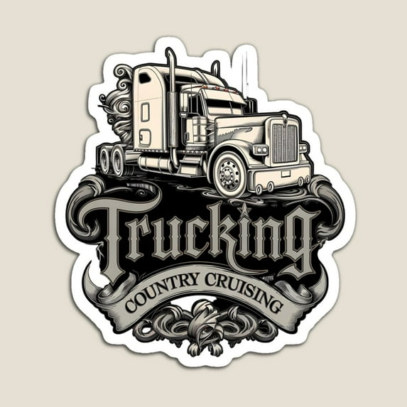 DOPASTICKER Truck Driver - American Trucking - American Truckers - Keep ...