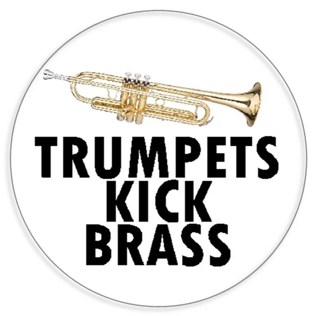 DOPASTICKER Trumpets Kick Brass Sticker, Music Musician Band Phone ...