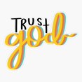 DOPASTICKER Trust God Sticker, Phone Sticker Water Bottle Sticker Car ...