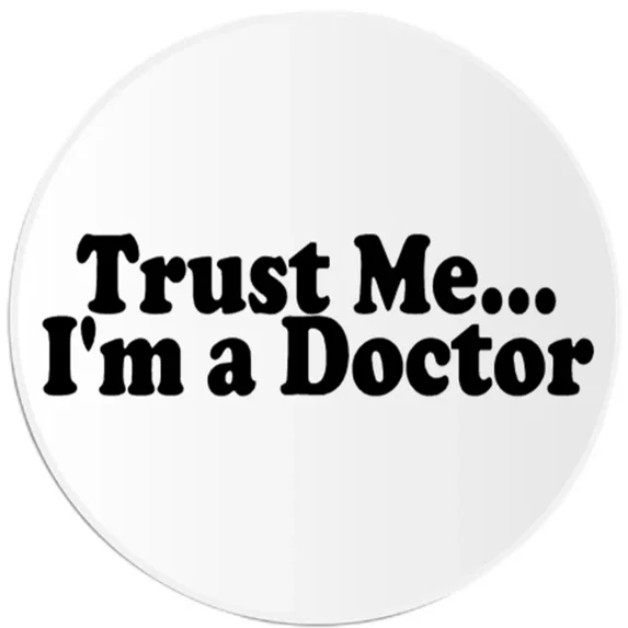 DOPASTICKER Trust Me I'M A Doctor, Hospital Medical Md Phone Decal ...