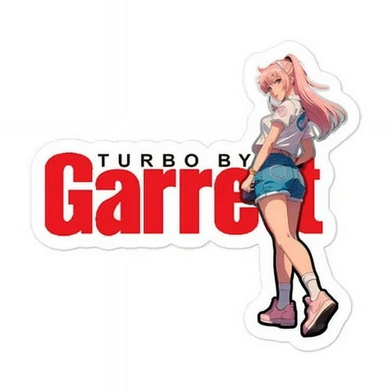 DOPASTICKER Turbo By Garret Turbochargers Sticker Phone Decal Water ...