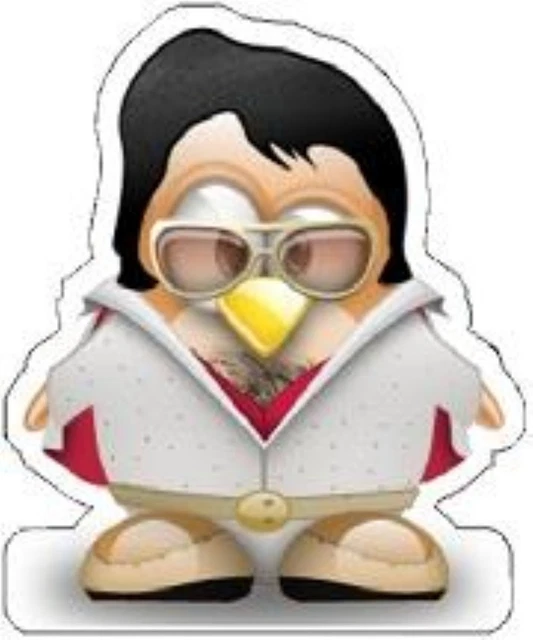 DOPASTICKER Tux Linux Penguin Laptop Sticker Window Sticker Phone Decal ...