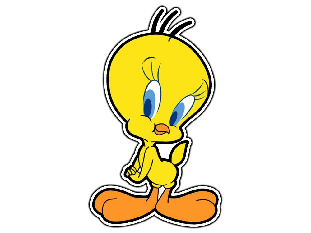 DOPASTICKER Tweety Bird #1 Sticker Decal Phone Decal Water Bottle ...