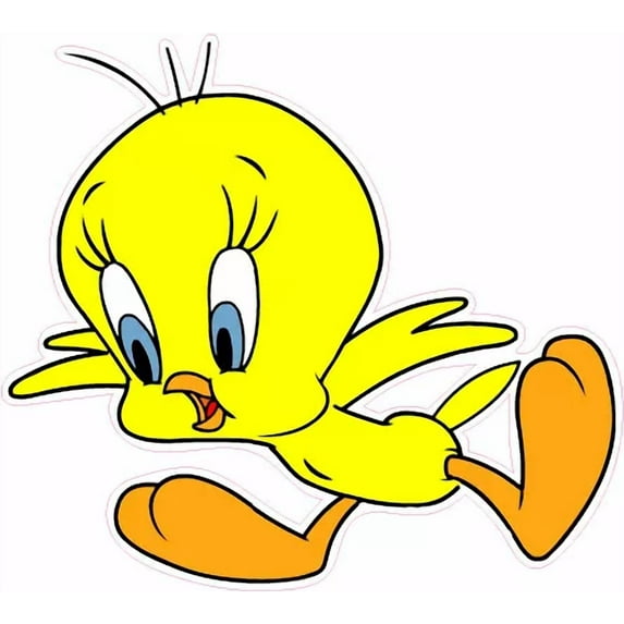 DOPASTICKER Tweety Bird Window Sticker Decorative Laptop, Phone ...