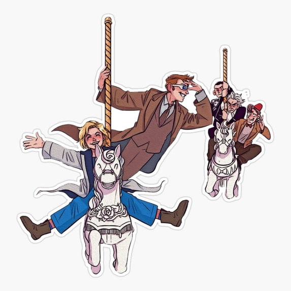 DOPASTICKER Twelfth Doctor, Thirteenth Doctor Sticker, Phone Sticker ...