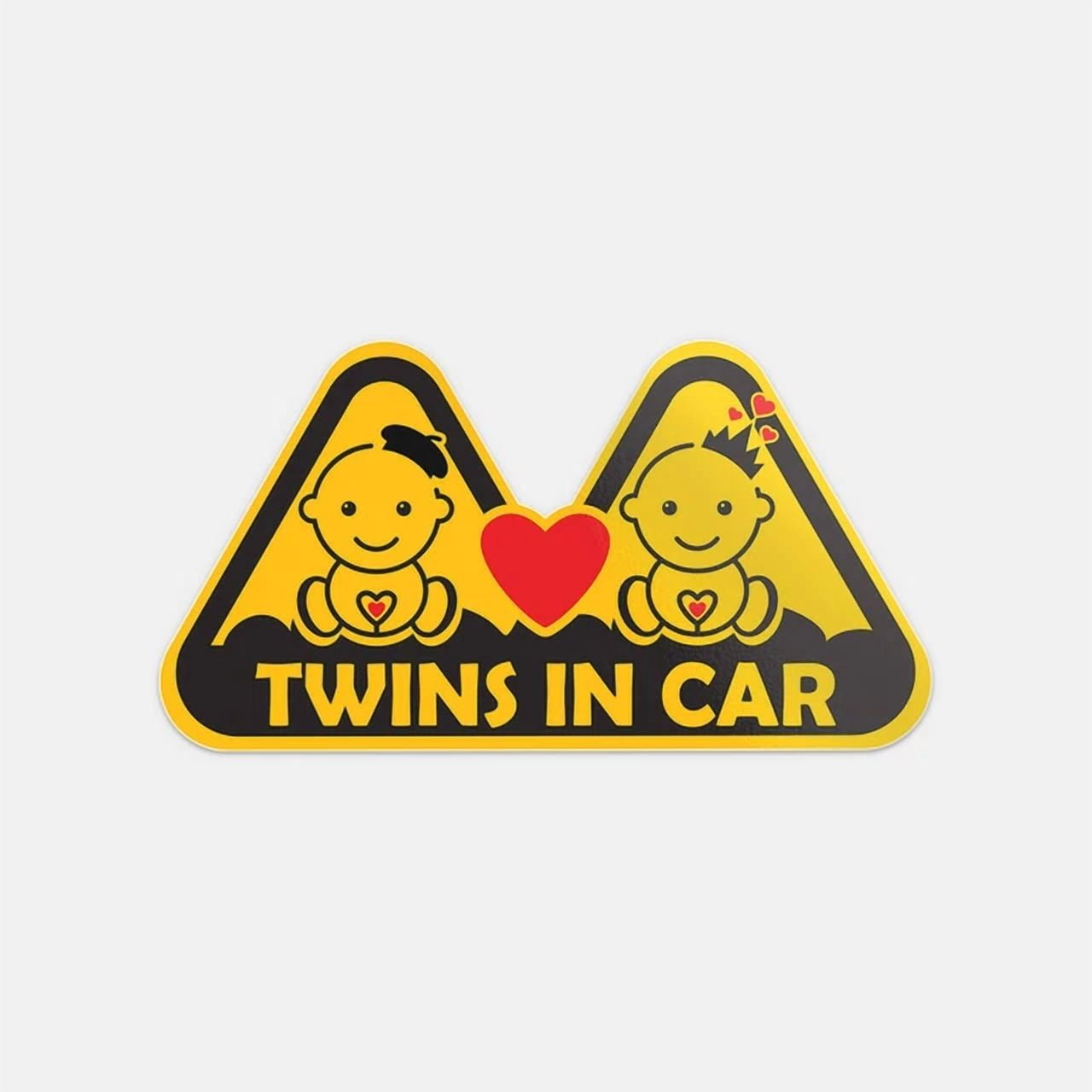 DOPASTICKER Twins In Car Sticker Phone Water Bottle Stickers, Cars ...
