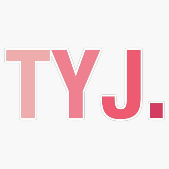 DOPASTICKER Tyj, Thank You Sticker, Phone Sticker Water Bottle Sticker ...