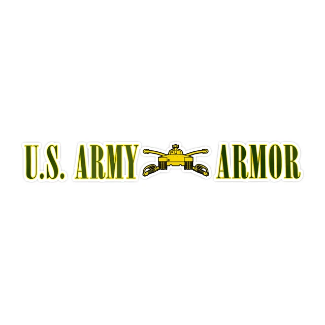 DOPASTICKER U.S. Army Cavalry Clear Window Strip Sticker Soldier Decal ...