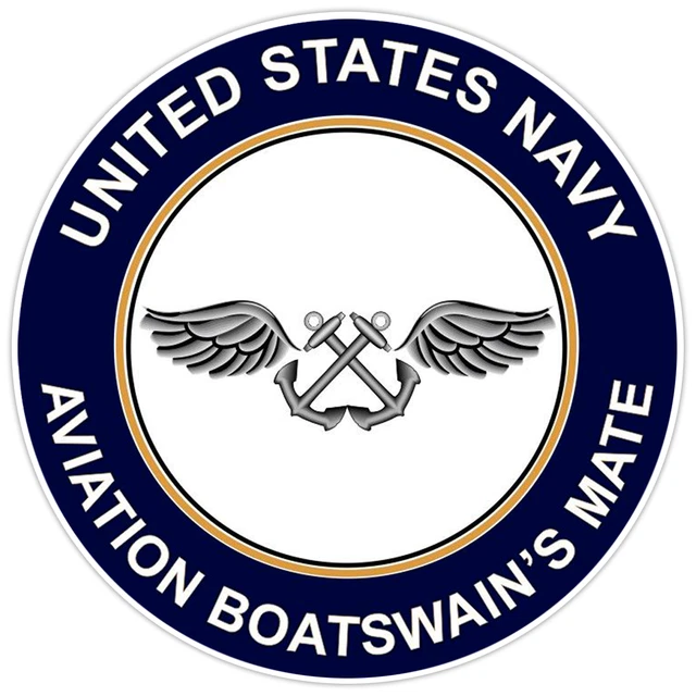 DOPASTICKER U.S. Navy Aviation Boatswain'S Mate Ab Sticker Military ...