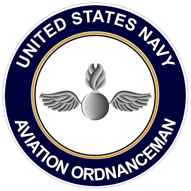 DOPASTICKER U.S. Navy Aviation Ordnanceman Sticker Military Soldier ...