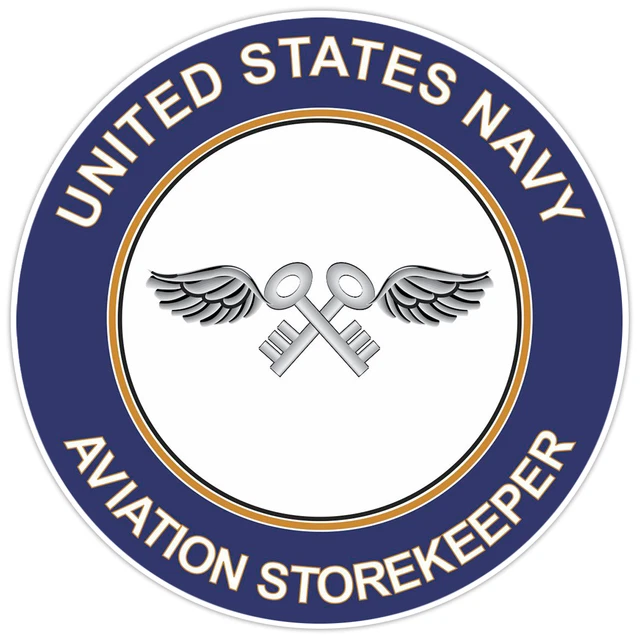 DOPASTICKER U.S. Navy Aviation Storekeeper Sticker Military Soldier ...
